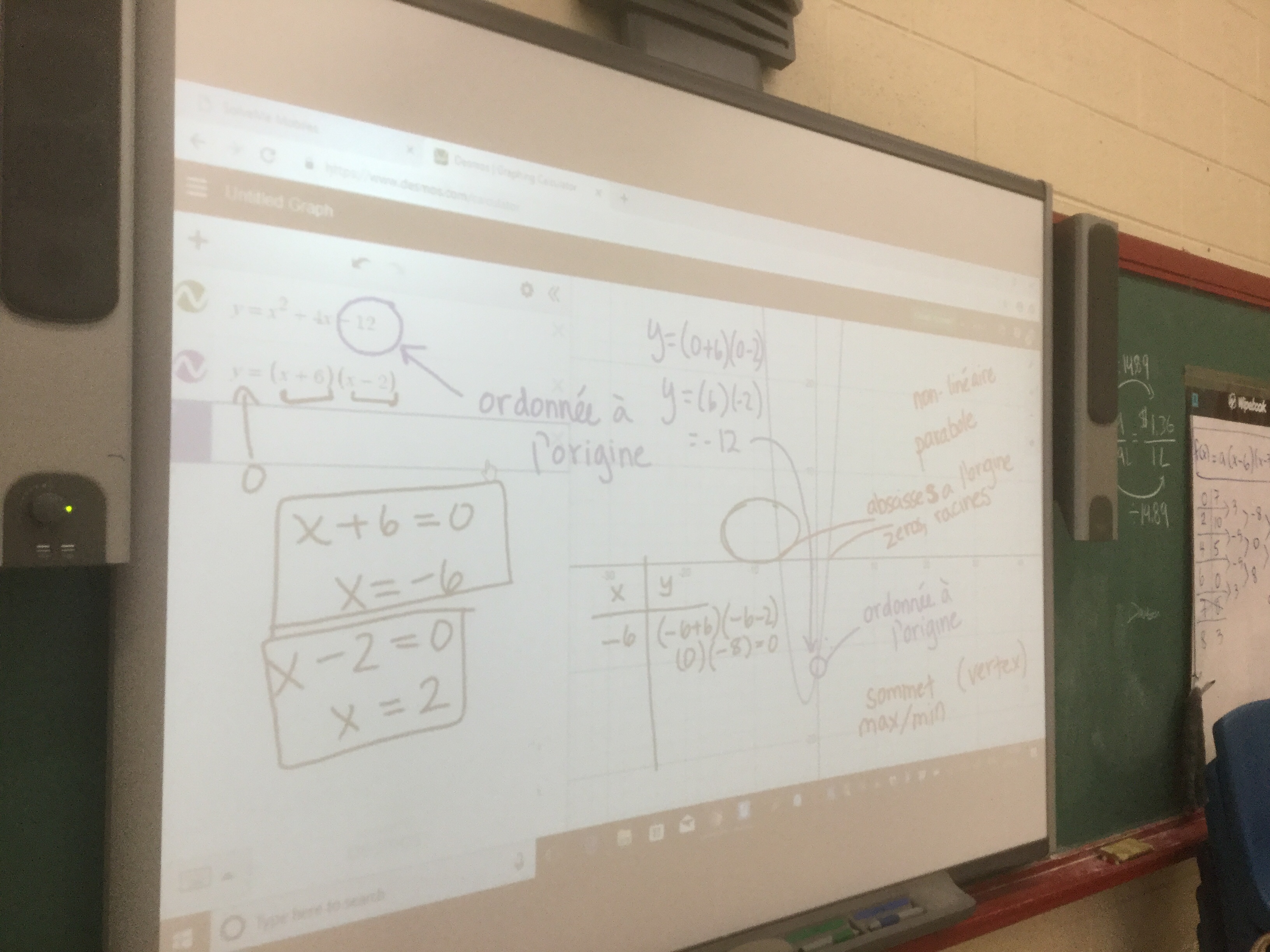 Parabolas and Factored form | Ms. Bearse's Site