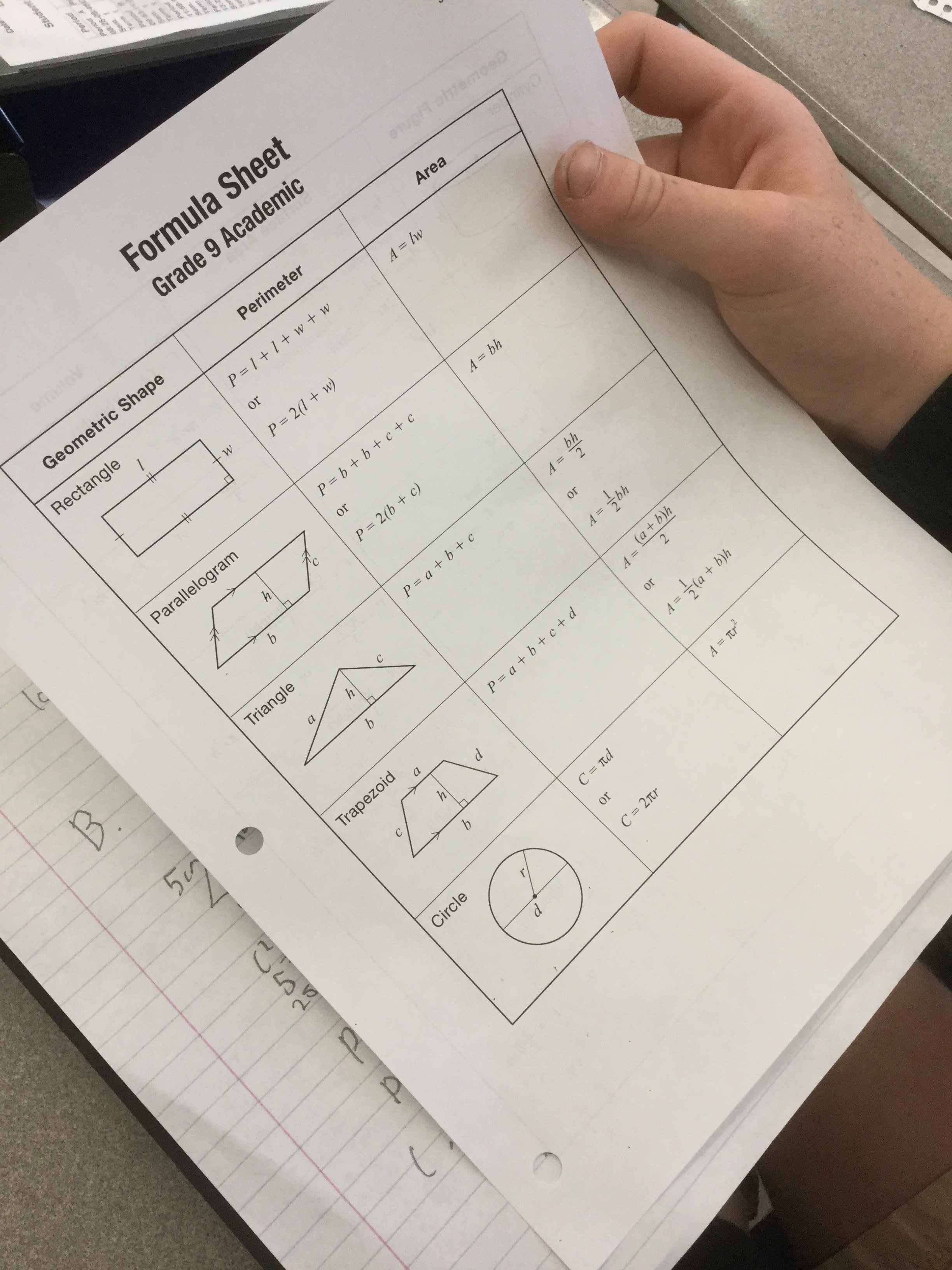 Area and perimeter | Ms. Bearse's Site