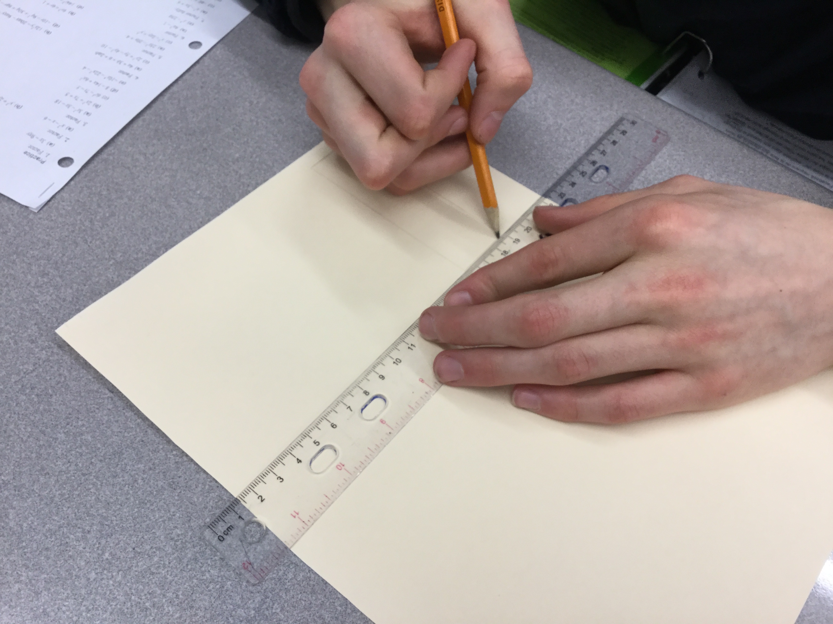 Relaxing and building prisms in Math class | Ms. Bearse's Site